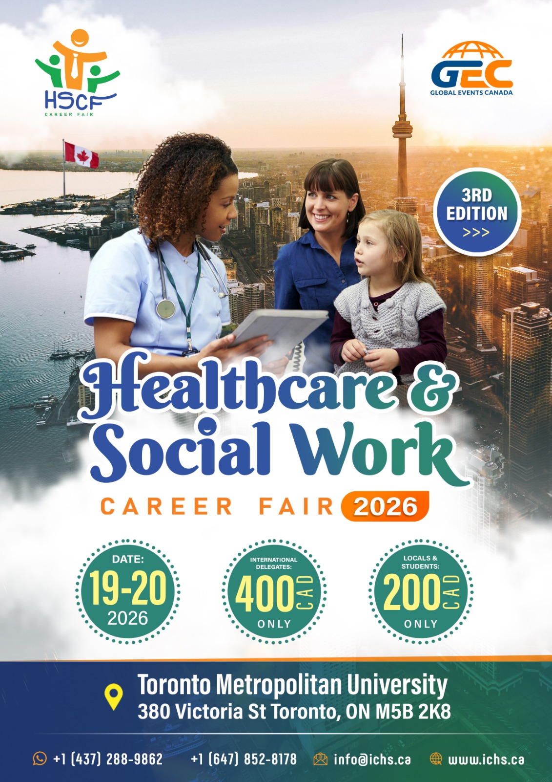About Event – HEALTHCARE AND SOCIAL WORK CAREER FAIR